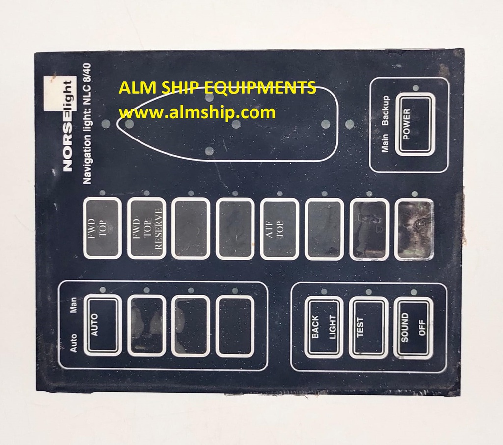 Norselight NLC 8/40 Navigation Light Panel | ALM SHIP EQUIPMENTS